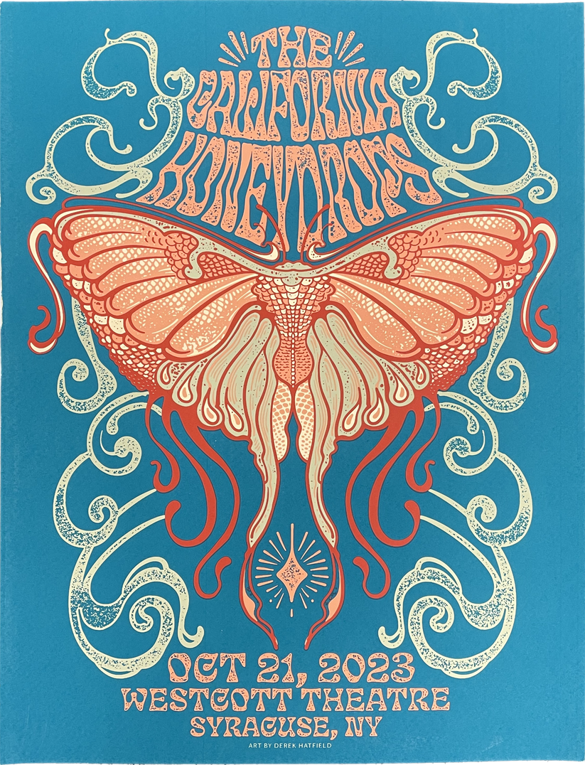 Syracuse, NY 10/21/2023 Tour Poster – The California Honeydrops